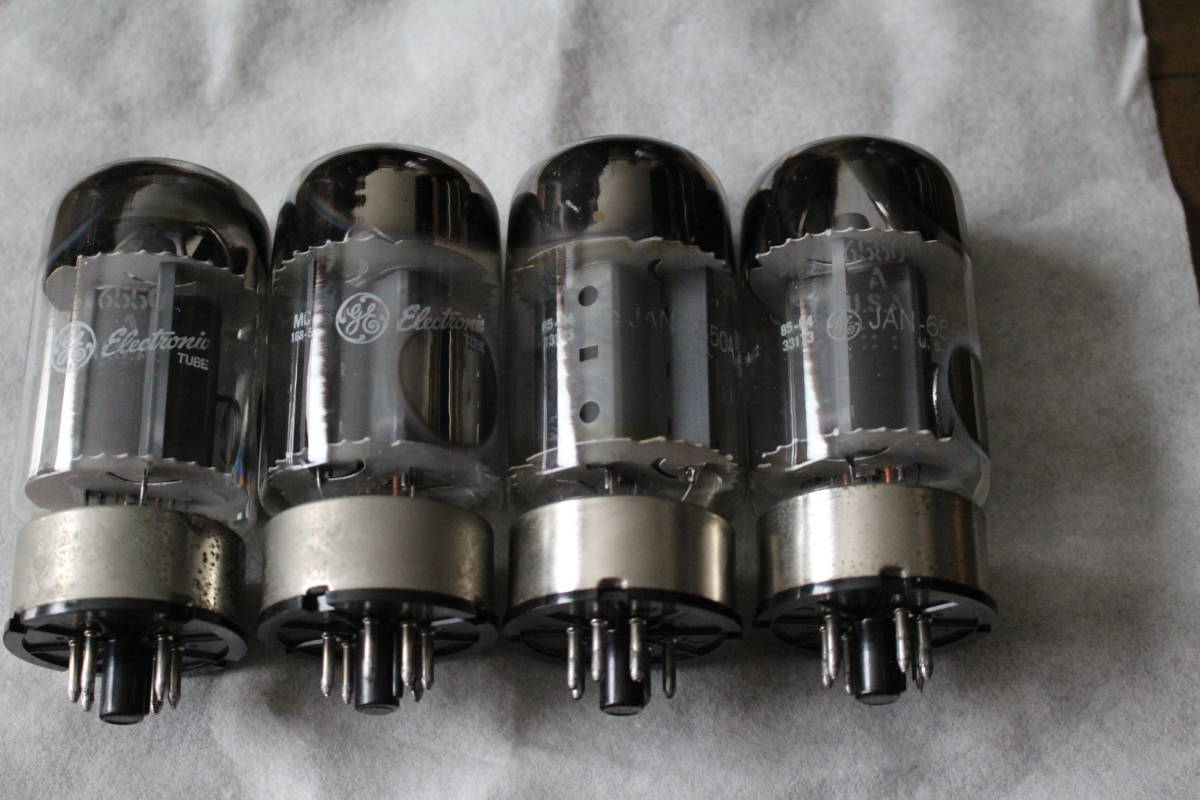 General Electric GE 6550A 真空管4本 ゼネラルエレクトリック6550A4本セット(真空管)｜売買されたオークション情報、yahooの商品情報をアーカイブ公開 ...
