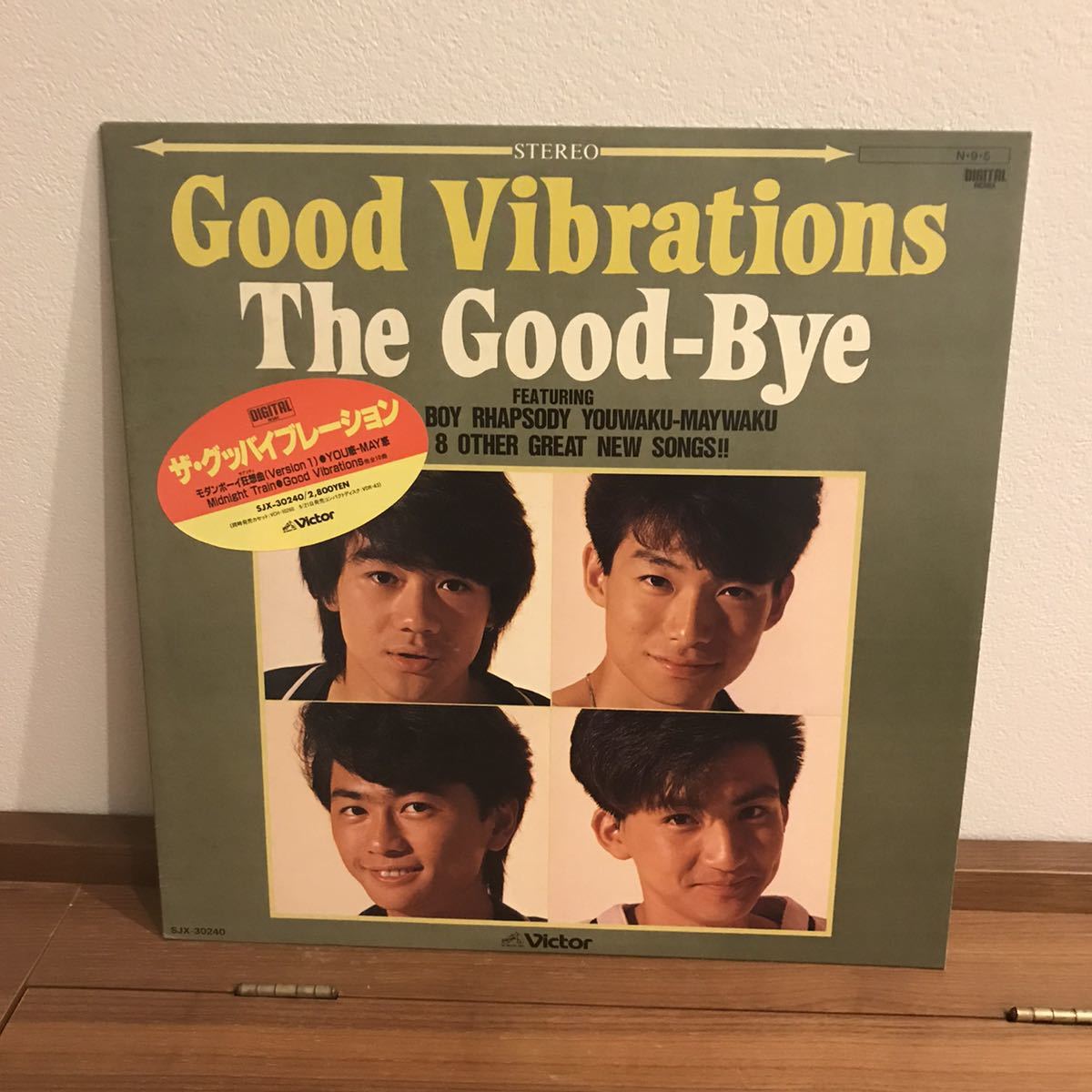 THE GOOD-BYE GOOD VIBRATIONS LP 和モノ 野村義男 パワーポップ power pop 1984年(ザ・グッバイ ...