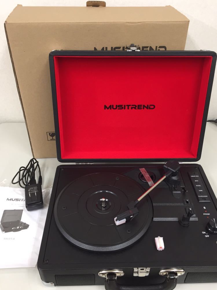 MUSITREND レコードプレイヤー ターンテーブル MT316(その他)｜売買されたオークション情報、yahooの商品情報をアーカイブ公開 ...