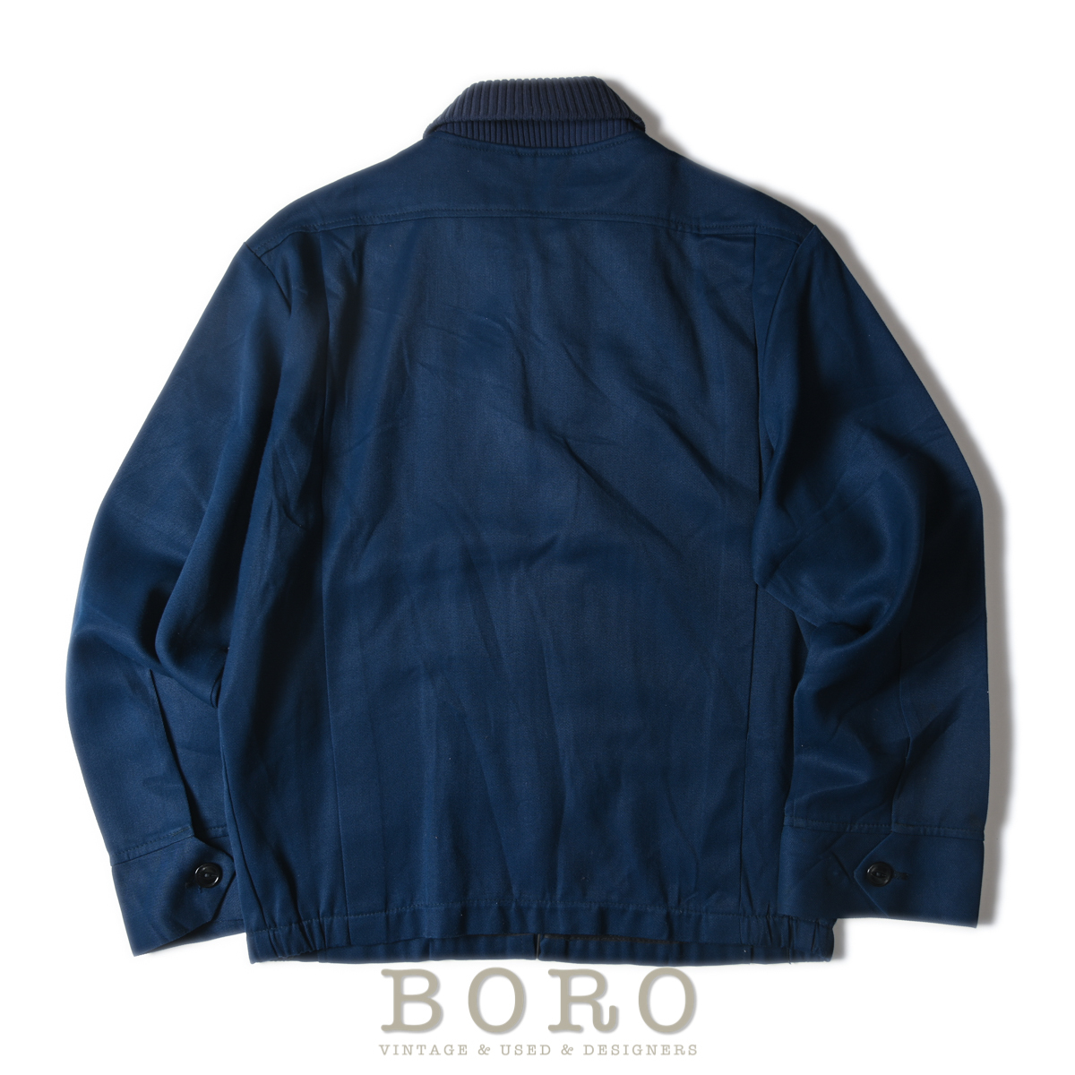 60s Unitog ジップ ワーク ブルゾン 棒型 TALON ZIP 黒タグ ACWA / ビンテージ 古着 ジャケット インディゴ カバーオール 40s 50s(Mサイズ)｜売買された ...