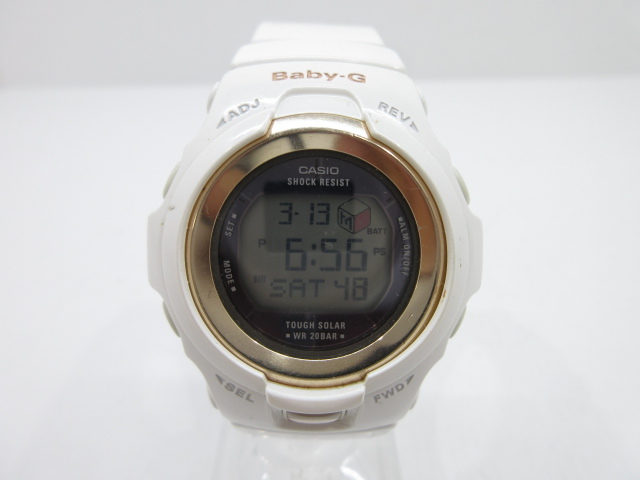 k30061-rr 送料600円 Baby-G CASIO BGR-300F-7JR/BGA-2200-7BJF カシオ イルクジ ソーラー腕 ...