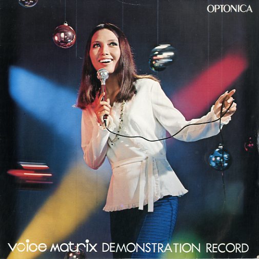 C00090775/EP/須藤ひとみ/いそむらじゅん OPTONICA Voice Matrix Demonstration Record 私の城下町/知床旅情/別れの朝/大いなる旅路(その他 ...