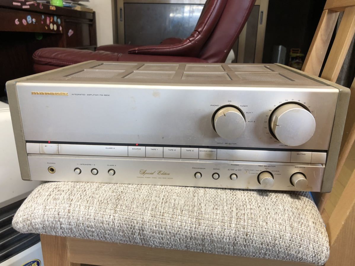 marantz プリメインアンプ マランツ アンプ パワーアンプ PM-88SE(マランツ)｜売買されたオークション情報、yahooの商品情報 ...