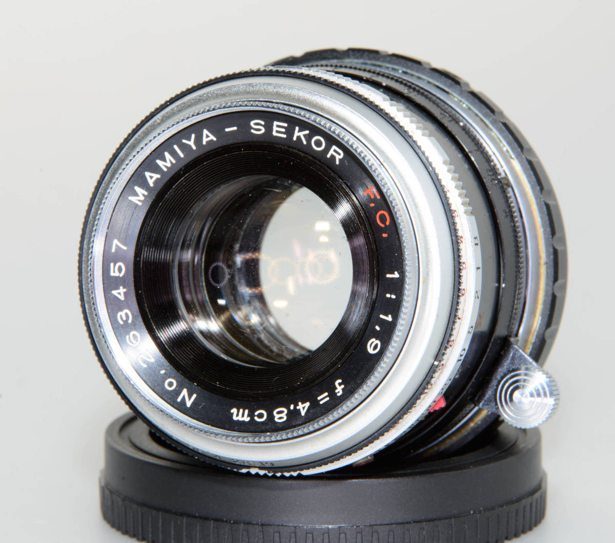 MAMIYA 35SのレンズをNEXマウントに移植 MAMIYA-SEKOR F.C. 1:1.9 f=4.8cm 改造レンズ(オリンパス ...