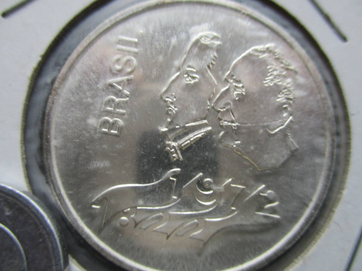 ブラジル 1822-1972年の記念銀貨 20 Cruzeiros .900銀 18g ASW=16.2g(ラテンアメリカ)｜売買された ...