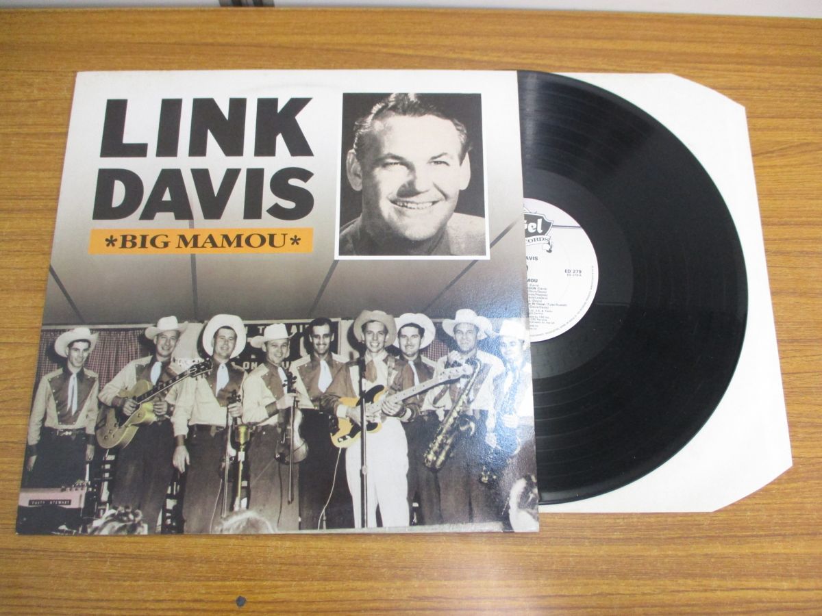 01 セール Link Davis/Big Mamou/リンク デイヴィス/LPレコード/UK盤/カントリー/ED 279/アナログ盤 ...