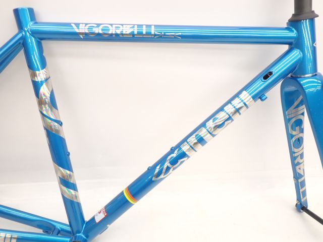 Cinelli チネリ VIGORELLI ROAD DISC 2020年 サイズXS エレクトロンブルー クロモリフレーム カーボンフォーク ...
