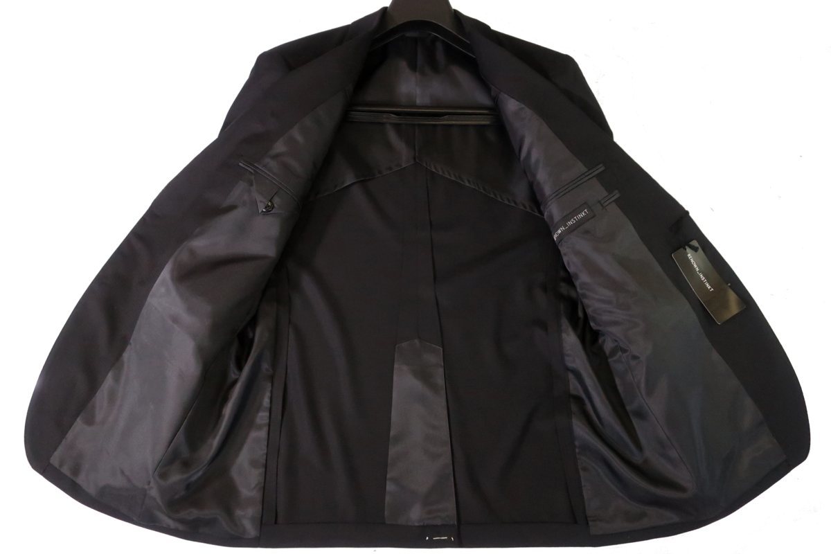 8261 RENOWN_INSTINKT レナウン 春夏 シャドーチェック柄ウールスーツ 黒/BB5(Lサイズ)｜売買されたオークション情報、yahooの商品情報をアーカイブ公開 ...