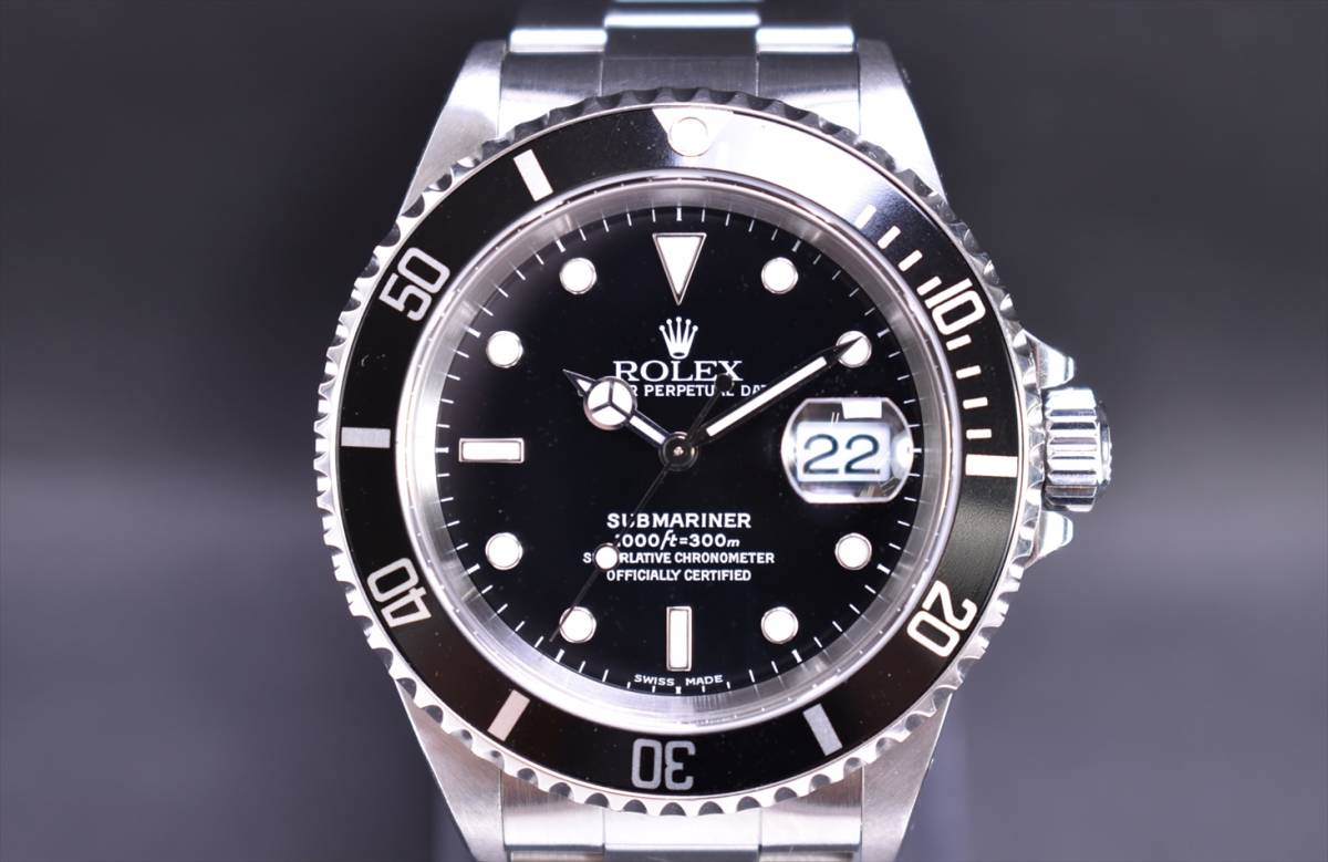 ロレックス ROLEX 腕時計 サブマリーナデイト 自動巻き Ref：16610 SS メンズ 3針 デイト 300m防水 OH済み → 2005LS084(本体)｜売買されたオークション情報 ...