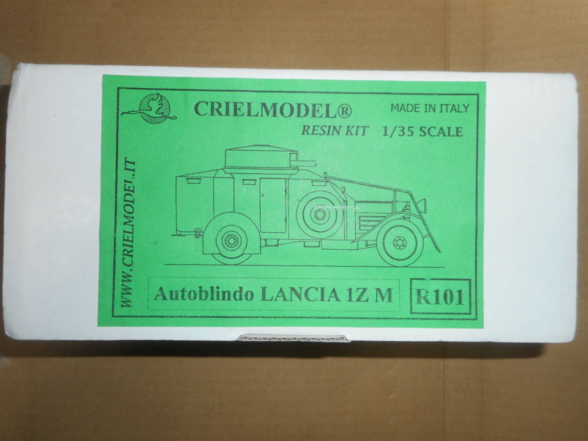 CRIEL MODEL 1/35 WWⅠ イタリア ランチア装甲車 レジンキット Autoblindo LANCIA 1Z M(主力戦車 ...