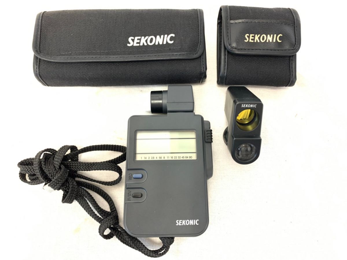 G033-K18-639 SEKONIC セコニック DIGI LITE MODEL L-318 L-328VF 露出計 日本製 カメラ ...