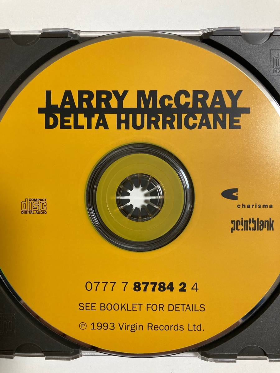 ブルース ラリー マックレイ LARRY McCRAY DELTA HURRICANE レア CD USオリジナル初盤 BL-587(ブルース ...