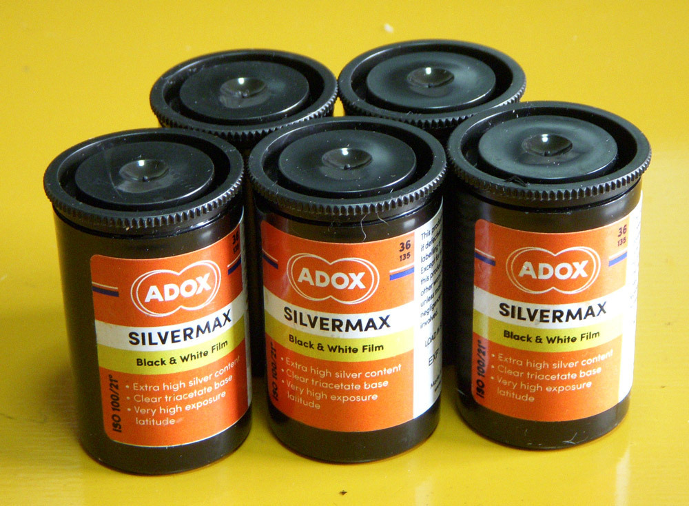Adox Silvermax 5個 アドックス シルバーマックス モノクロ フィルム ISO100 白黒(フィルム)｜売買されたオークション ...