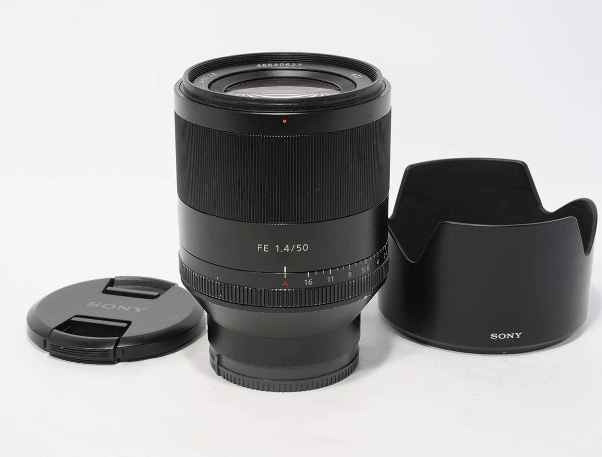 即決 ソニー Planar T* FE 50mm F1.4 ZA 【SEL50F14Z】難あり品