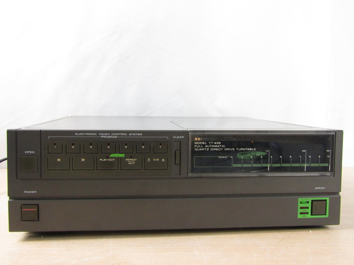 H4-479 マランツ Marantz TT433 リニア ターンテーブル(その他)｜売買されたオークション情報、yahooの商品情報を ...