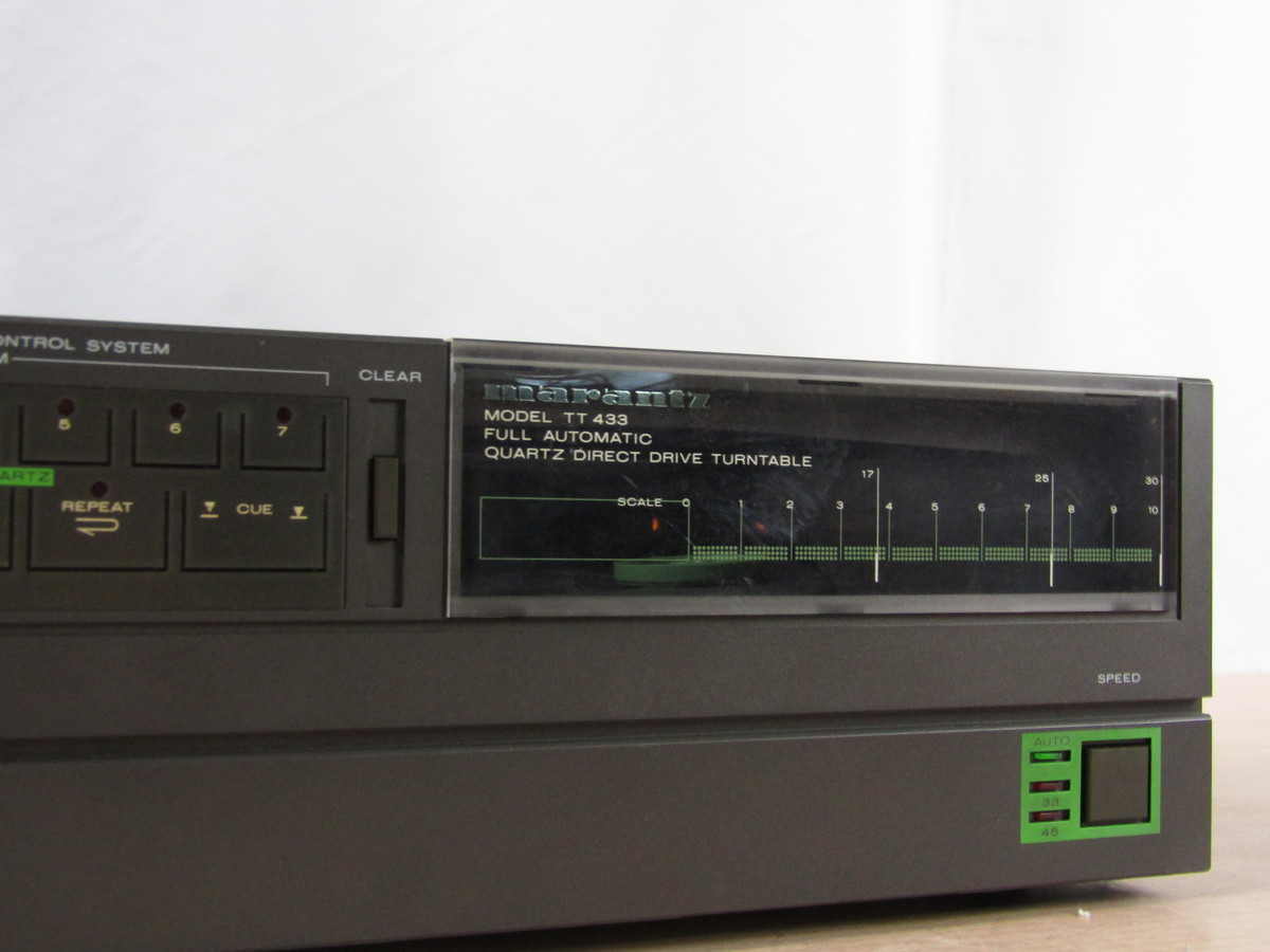 H4-479 マランツ Marantz TT433 リニア ターンテーブル(その他)｜売買されたオークション情報、yahooの商品情報をアーカイブ公開 - オークファン（aucfan.com）