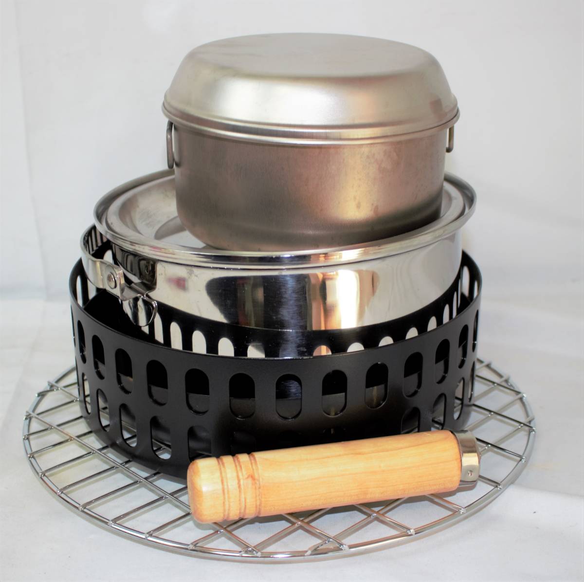 良品計画 フィールドクッカー 燻製 キャンプ 調理器具 元箱/付属 NN0808 117(クッカー)｜売買されたオークション情報、yahooの商品情報をアーカイブ公開 - オークファン ...