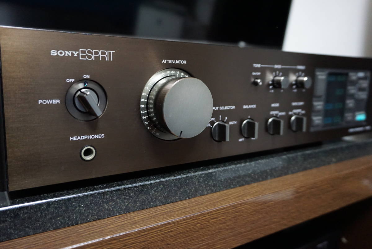 SONY ESPRIT TA-E901 STEREO PRE-AMPLIFIER ソニー エスプリ(ソニー)｜売買されたオークション情報、yahooの商品情報をアーカイブ公開 - オークファン ...