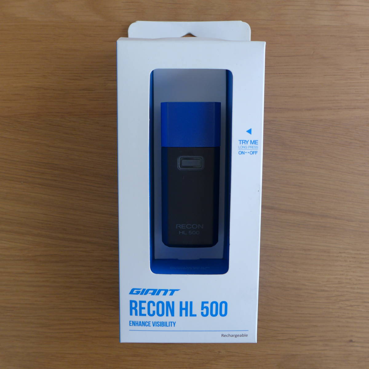 giant recon hl 500 bule front light ジャイアント リーコン 充電式 フロント ライト(白色燈)｜売買された ...