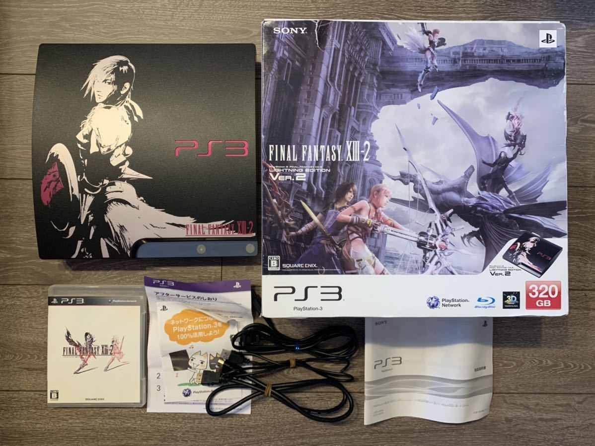 PS3 FINAL FANTASY XIII-2 LIGHTNING EDITION Ver2 CECH-3000B CEJH-10020 ...