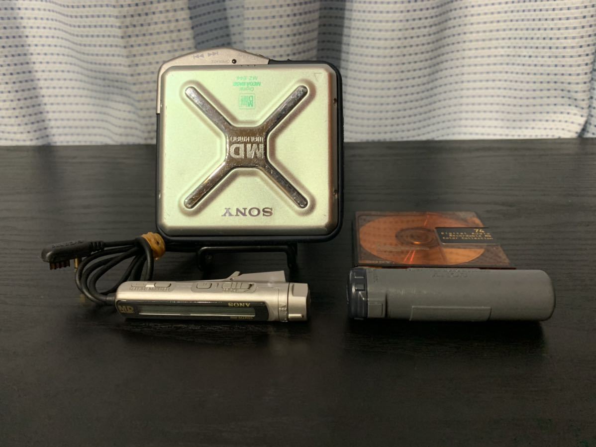 SONY/ソニー/MZ-E44/MDウォークマン/MDプレーヤー/WALKMAN/ /(再生専用)｜売買されたオークション情報、yahooの ...