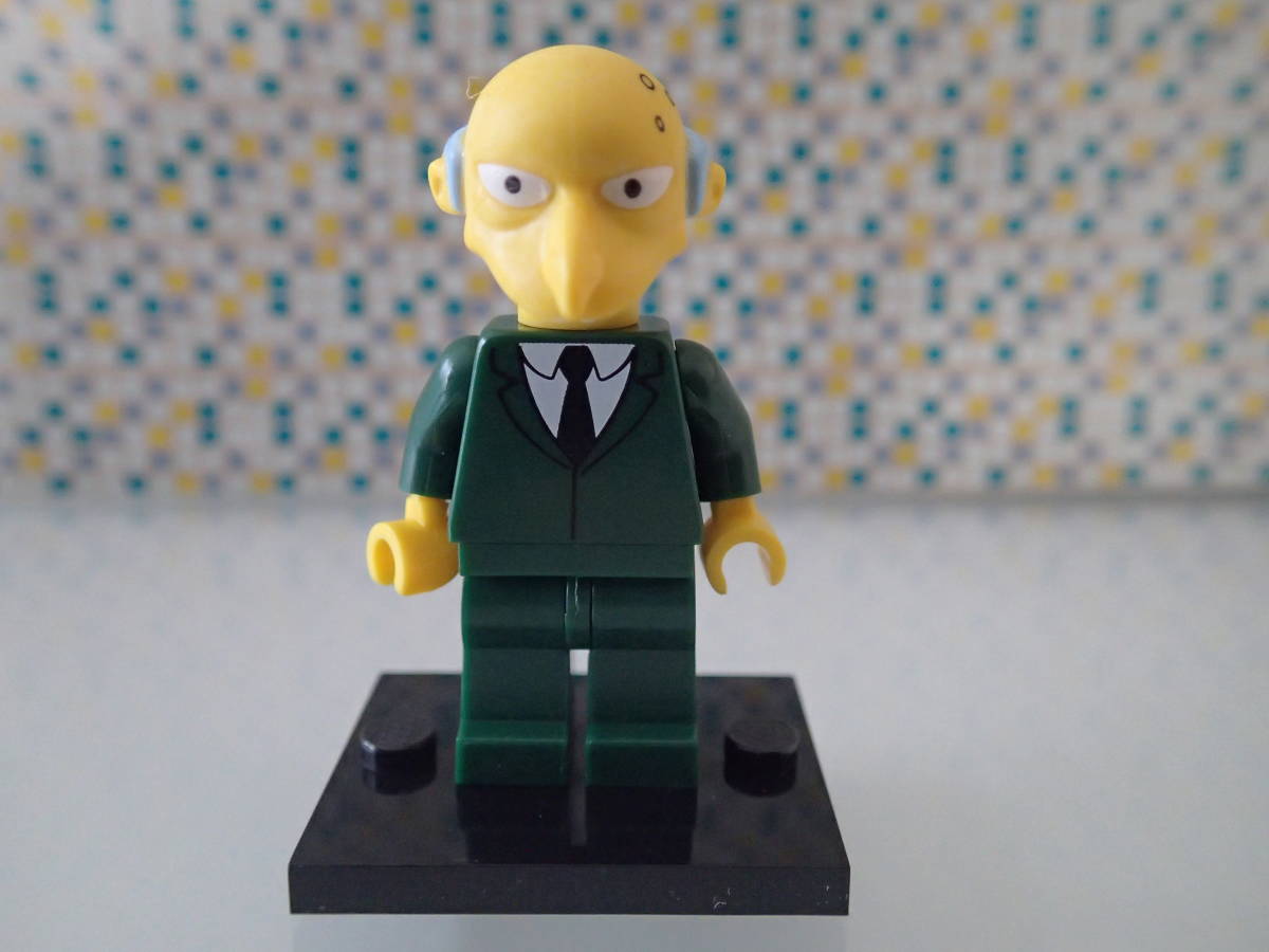 組立 LEGO レゴ ミニフィグ シンプソンズ シリーズ1 NO.16 モンゴメリー バーンズ Montgomery Burns(その他)｜売買されたオークション情報、yahooの商品情報を ...