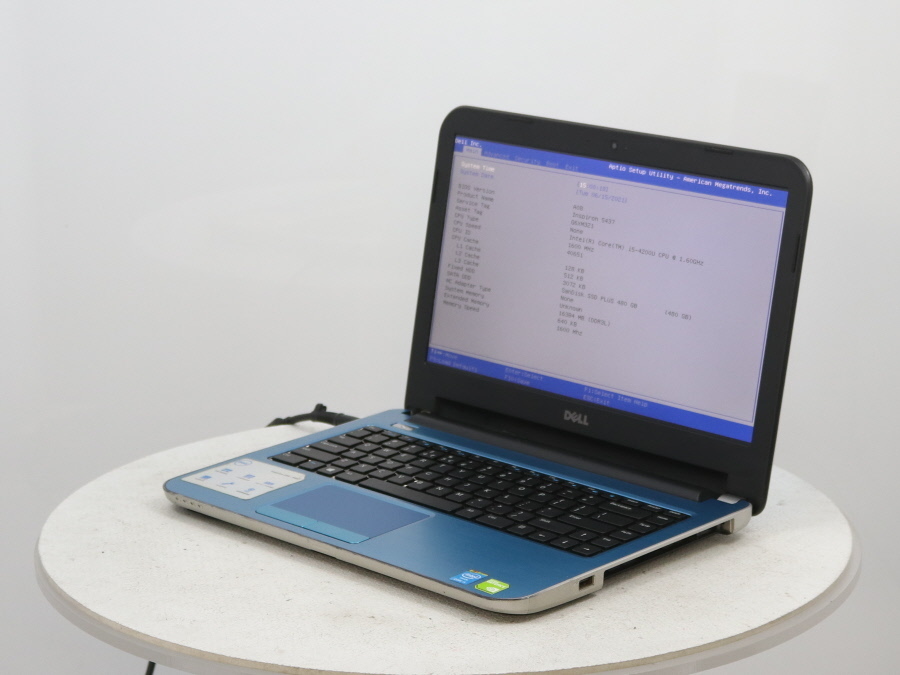 DELL Inspiron 5437 - Core i5-4200U 1.60GHz 16 GB 480 GB SSD 現状品(14インチ ...