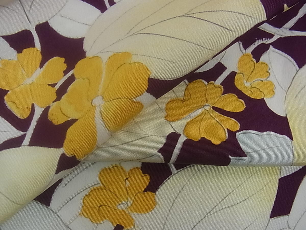 花美人 上質な小紋 手描き 草花 逸品 ic1324(仕立て上がり)｜売買されたオークション情報、yahooの商品情報をアーカイブ公開 ...