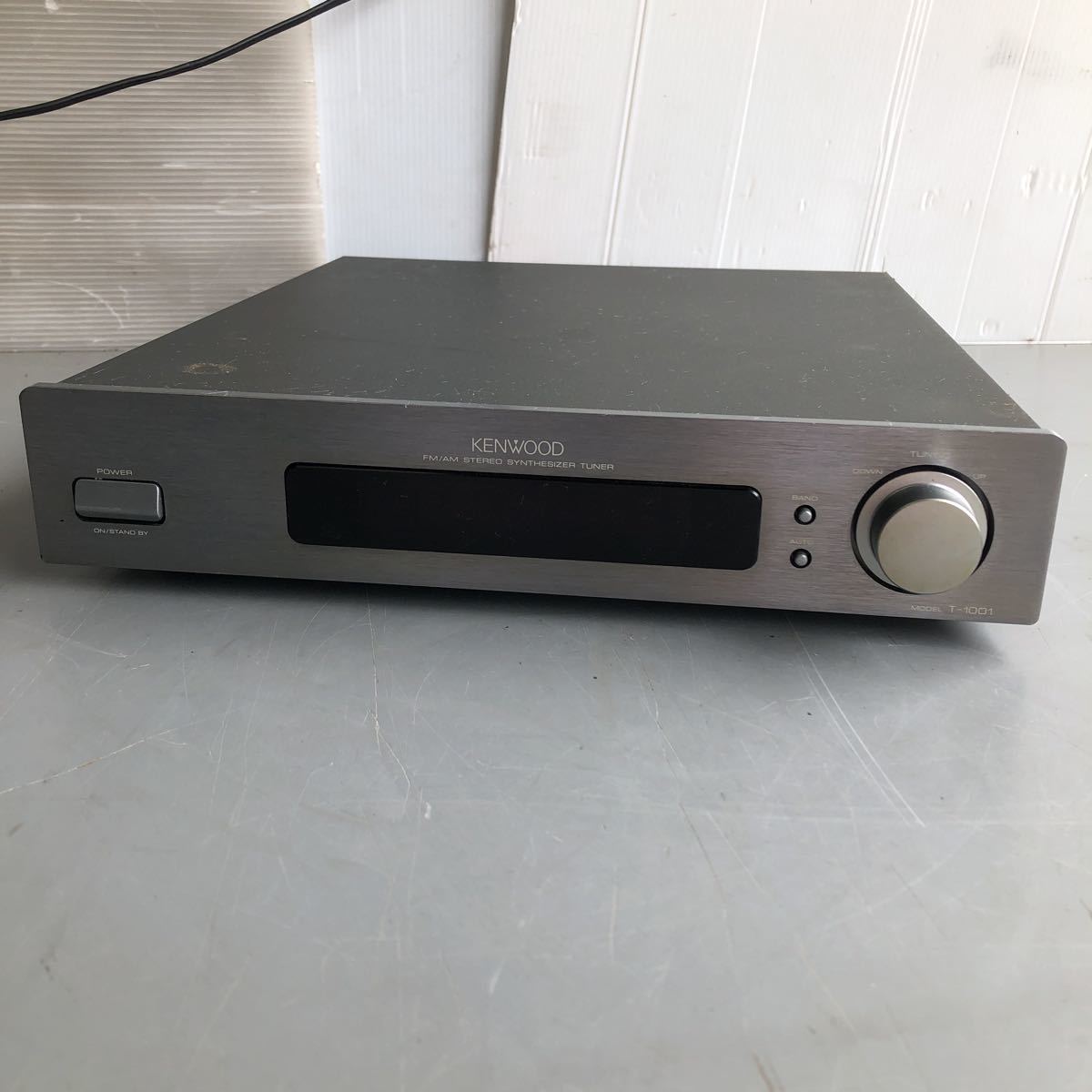 KENWOOD ケンウッド T-1001 AM/FM チューナー シンセサイザー s(チューナー)｜売買されたオークション情報、yahooの ...