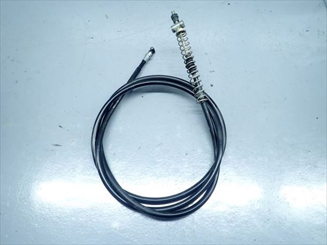 βCO07-1 ヤマハ ギア-3 GEAR UA07J H27年式 動画有 純正 リアブレーキワイヤー ケーブル ほつれ無 長さ約183cm ...