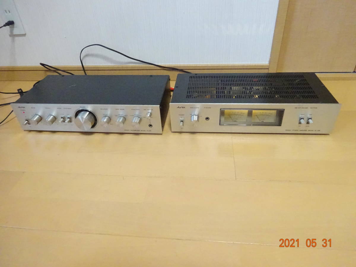 AUREX SY-335 SL-335 プリアンプ パワーアンプ 通電確認のみ 現状渡し オーレックス(一般)｜売買されたオークション情報、yahooの商品情報をアーカイブ公開 ...