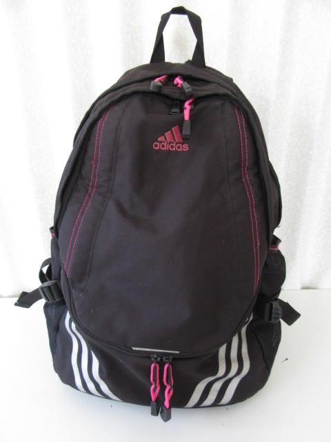 アディダス リュックサック 黒 ピンク 通学にも adidas(かばん、バッグ)｜売買されたオークション情報、yahooの商品情報をアーカイブ公開 - オークファン（aucfan.com）