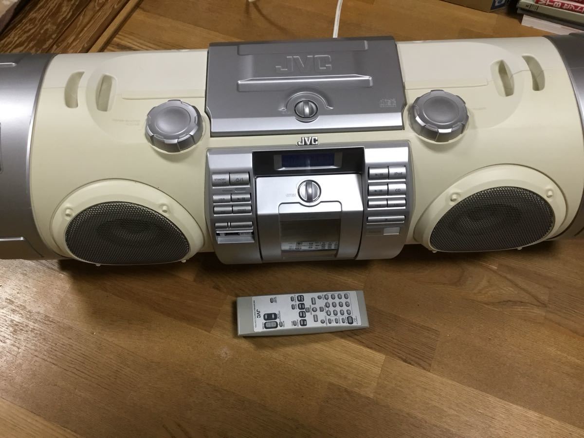 日本ビクター株式会社 JVC victor CD ウーファー iPod RV-NB50-W リモコン付き システム(一般)｜売買された ...
