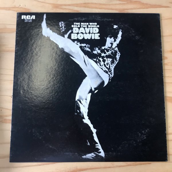 N81 LP な国内盤 David Bowie The Man Who Sold The World デヴィッド ボウイ レコード RCA ...