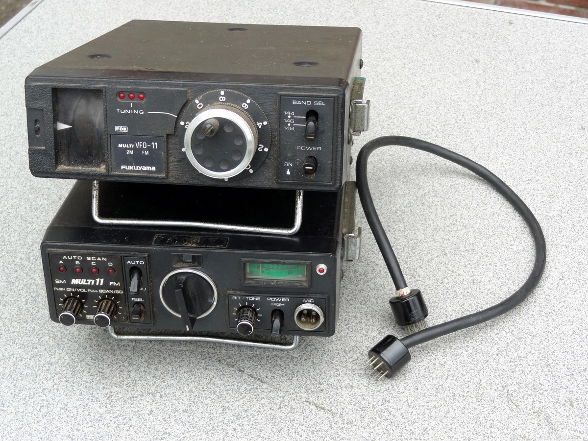 FDK/福山電機 MULTI-11＋VFO11 2m/144MHz FM機 通電確認 外部VFO付き(モービル)｜売買されたオークション情報 ...