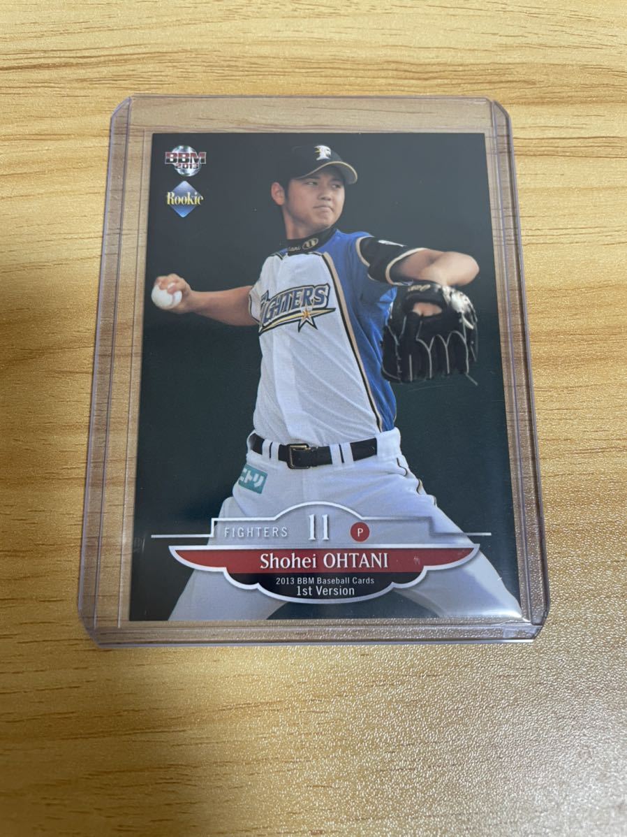 BBM 2013 1stversion 北海道日本ハムファイターズ 大谷翔平 レギュラーカード RC ルーキーカード エンゼルス(サイン)｜売買されたオークション情報、yahooの商品情報を ...