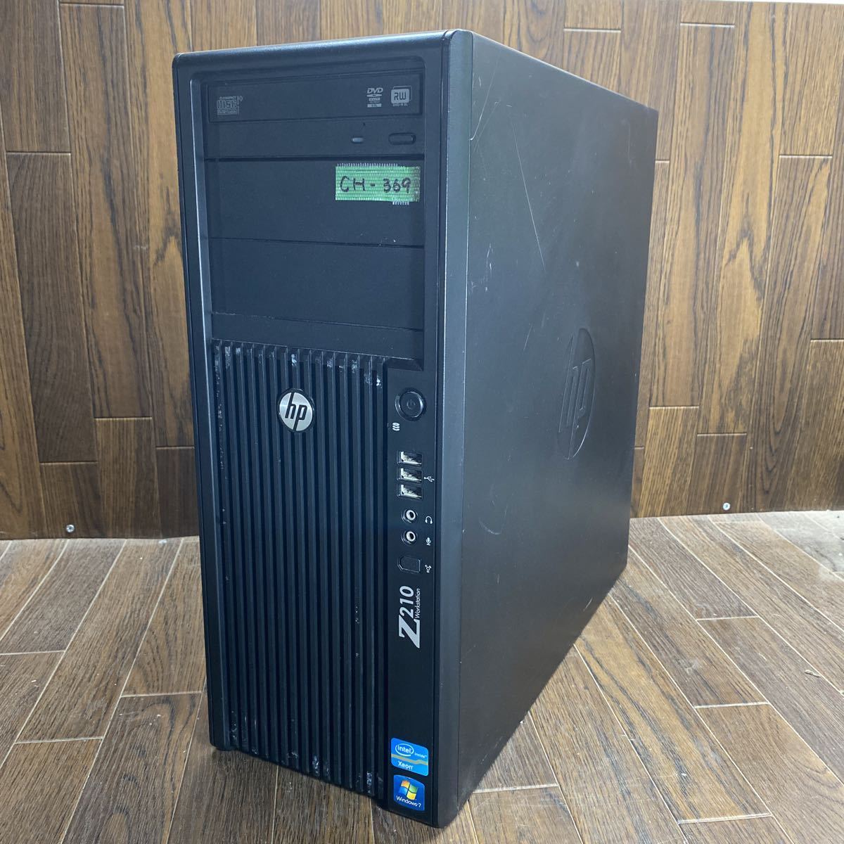 CH-369 激安 デスクトップPC サーバー HP Z210 CMT Workstation BIOS立ち上がり確認済み CPU.メモリ ...