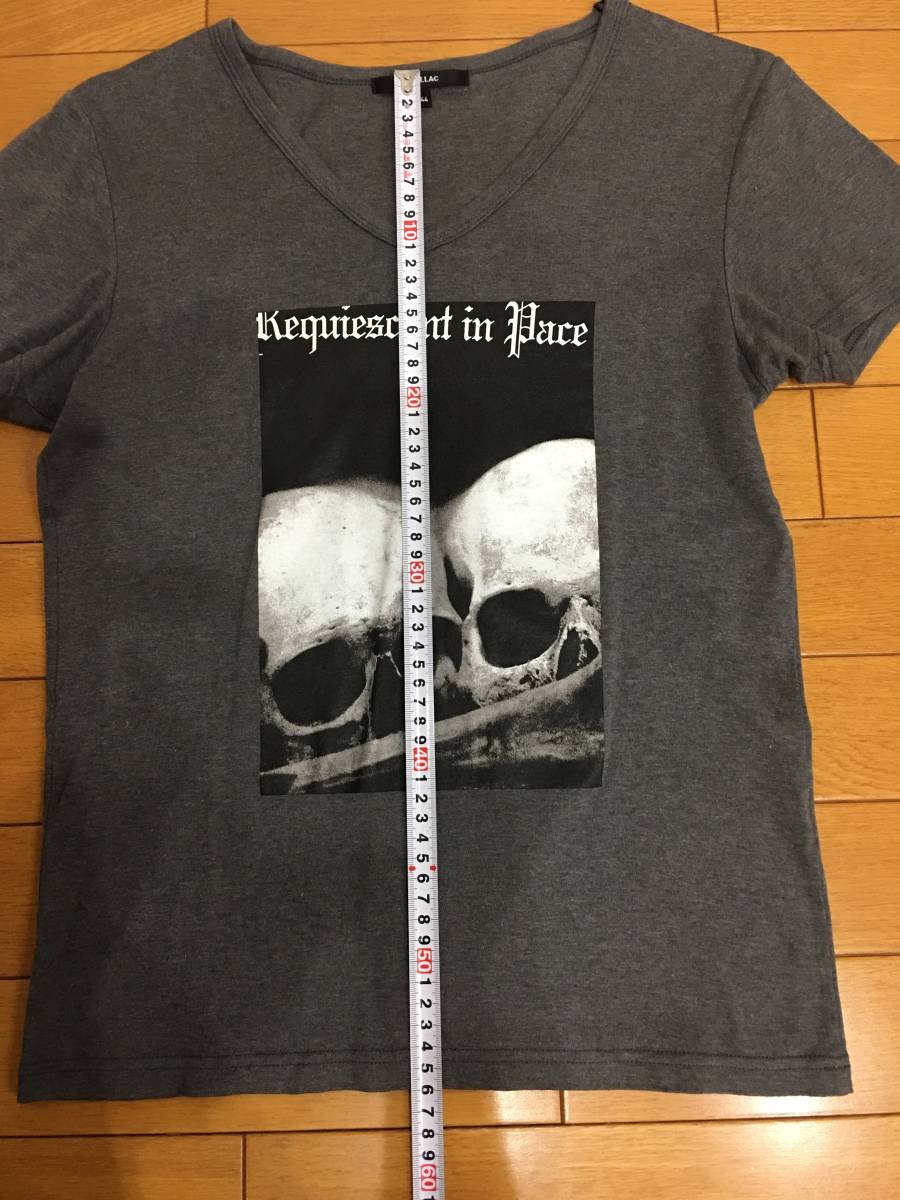 シェラック SHELLAC 44 V字 Tシャツ グレー 綿100％(トップス)｜売買されたオークション情報、yahooの商品情報をアーカイブ公開 - オークファン（aucfan.com）