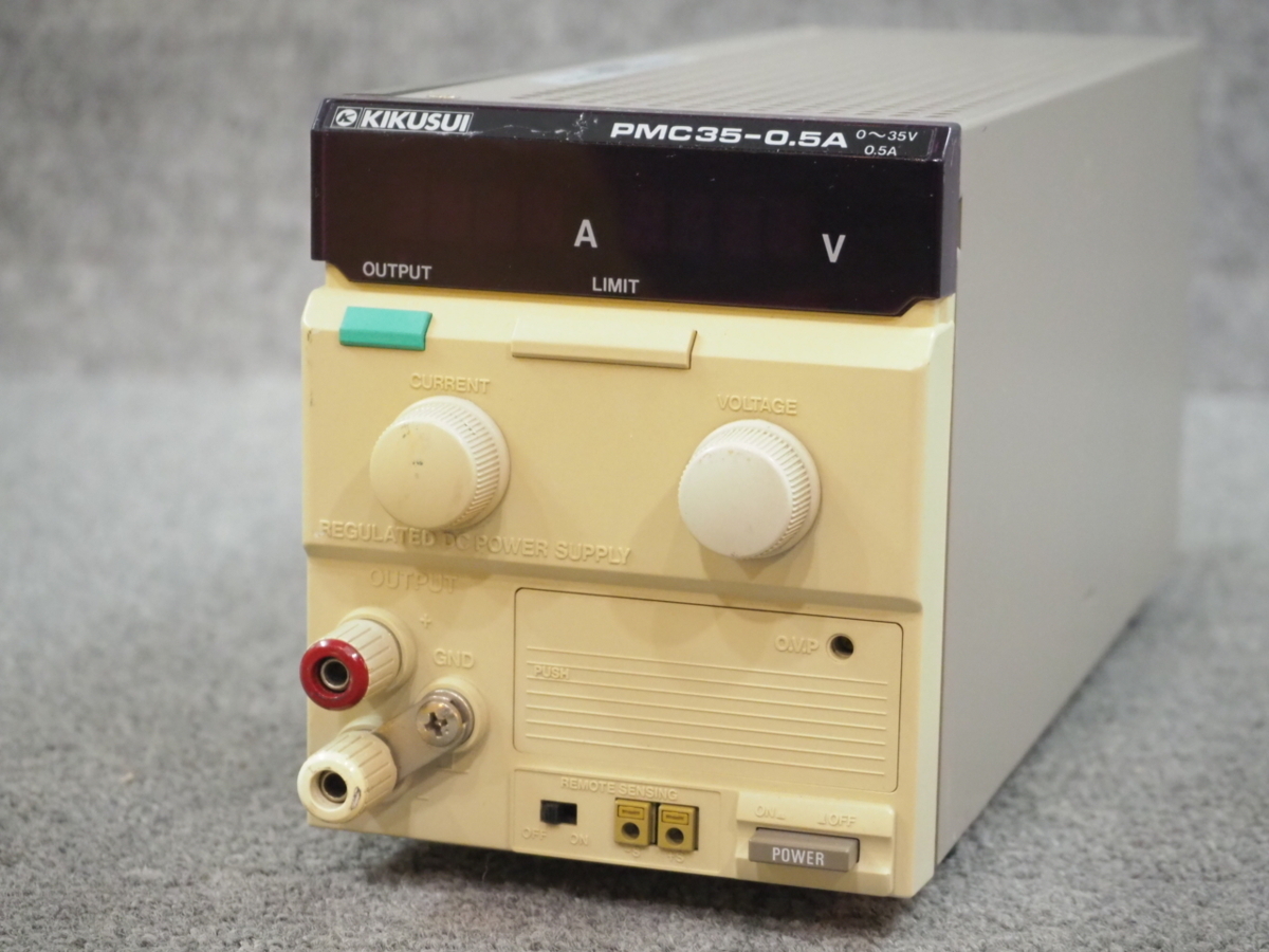13 KIKUSUI/菊水 直流安定化電源 PMC35-0.5A 0 35V／0.5A(その他)｜売買されたオークション情報、yahooの商品情報をアーカイブ公開 - オークファン ...
