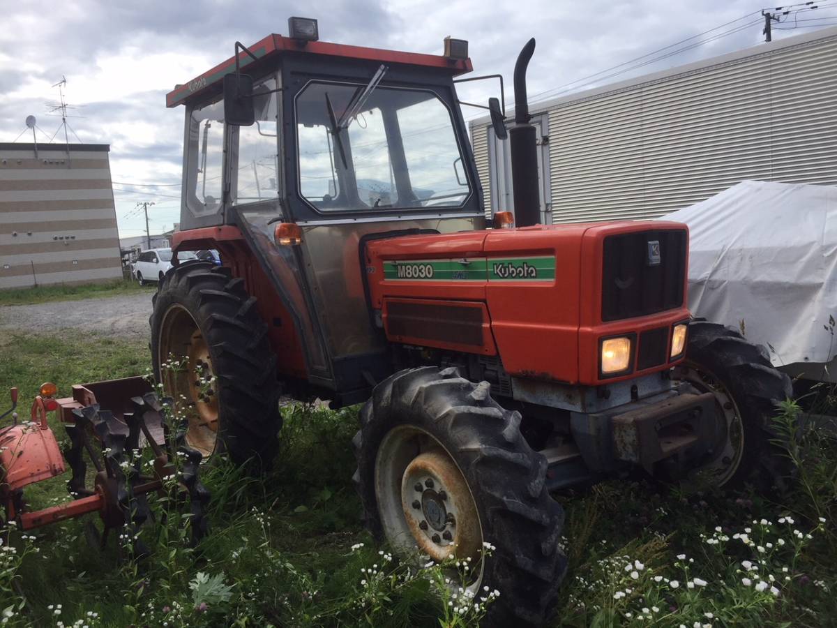 北海道 札幌発 クボタ トラクター M8030DT 79.5馬力 ディーゼル 4WD 売切(車体)｜売買されたオークション情報、yahooの ...