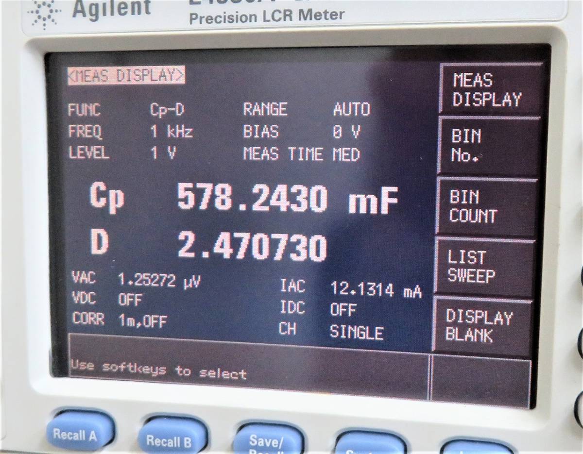 Agilent/アジレント Precision LCR Meter/プレシジョンLCRメータ E4980A(その他)｜売買されたオークション ...