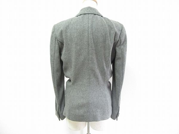 #wnc エトロ ETRO ジャケット 40 グレー カシミヤ混 イタリア製 レディース 674211(ジャケット、上着)｜売買されたオークション情報、yahooの商品情報をアーカイブ公開 ...