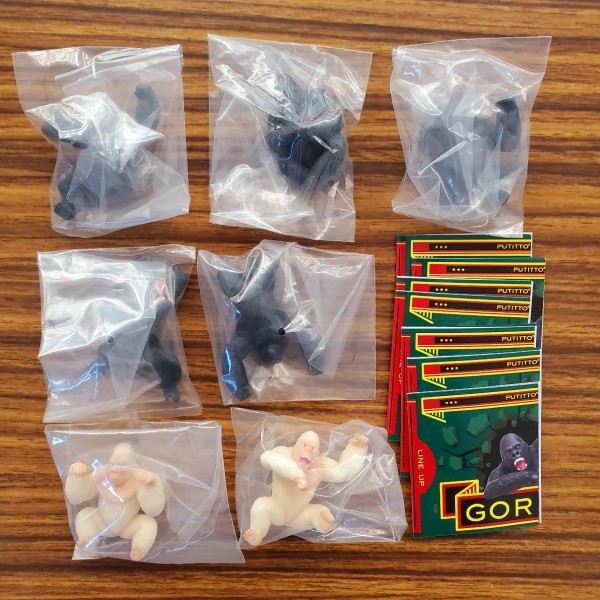 PUTITTO SERIES GORILLA ゴリラ 全7種セット 奇譚クラブ キタンクラブ(生き物)｜売買されたオークション情報、yahooの商品情報をアーカイブ公開 - オークファン ...