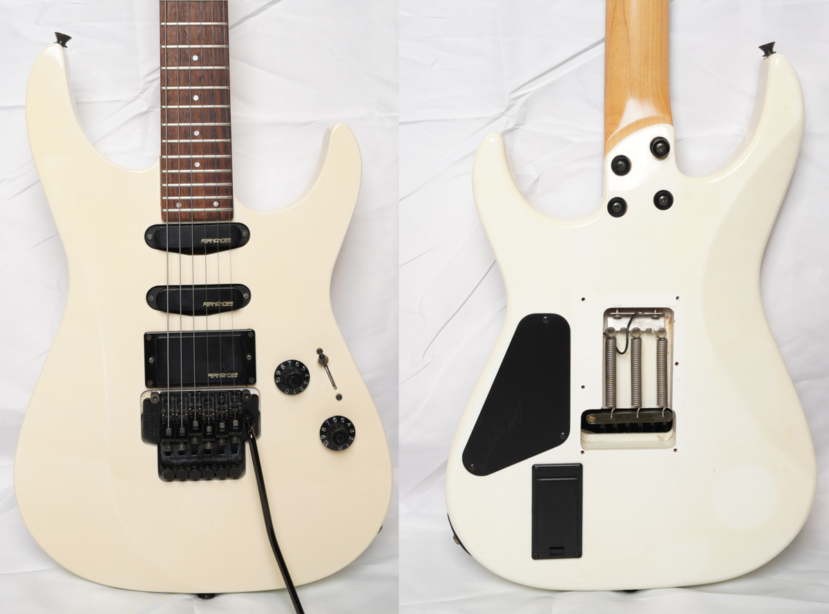 FERNANDES FR-55 WHITE 90年代 日本製 SSHピックアップ搭載 フェルナンデス(フェルナンデス)｜売買されたオークション情報、yahooの商品情報をアーカイブ公開 ...