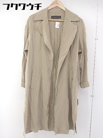 ZARA BASIC ザラ ベーシック 長袖 ラップコート サイズEUR XS USA XS MEX 24 ベージュ レディース 1107210003285(コート)｜売買されたオークション ...