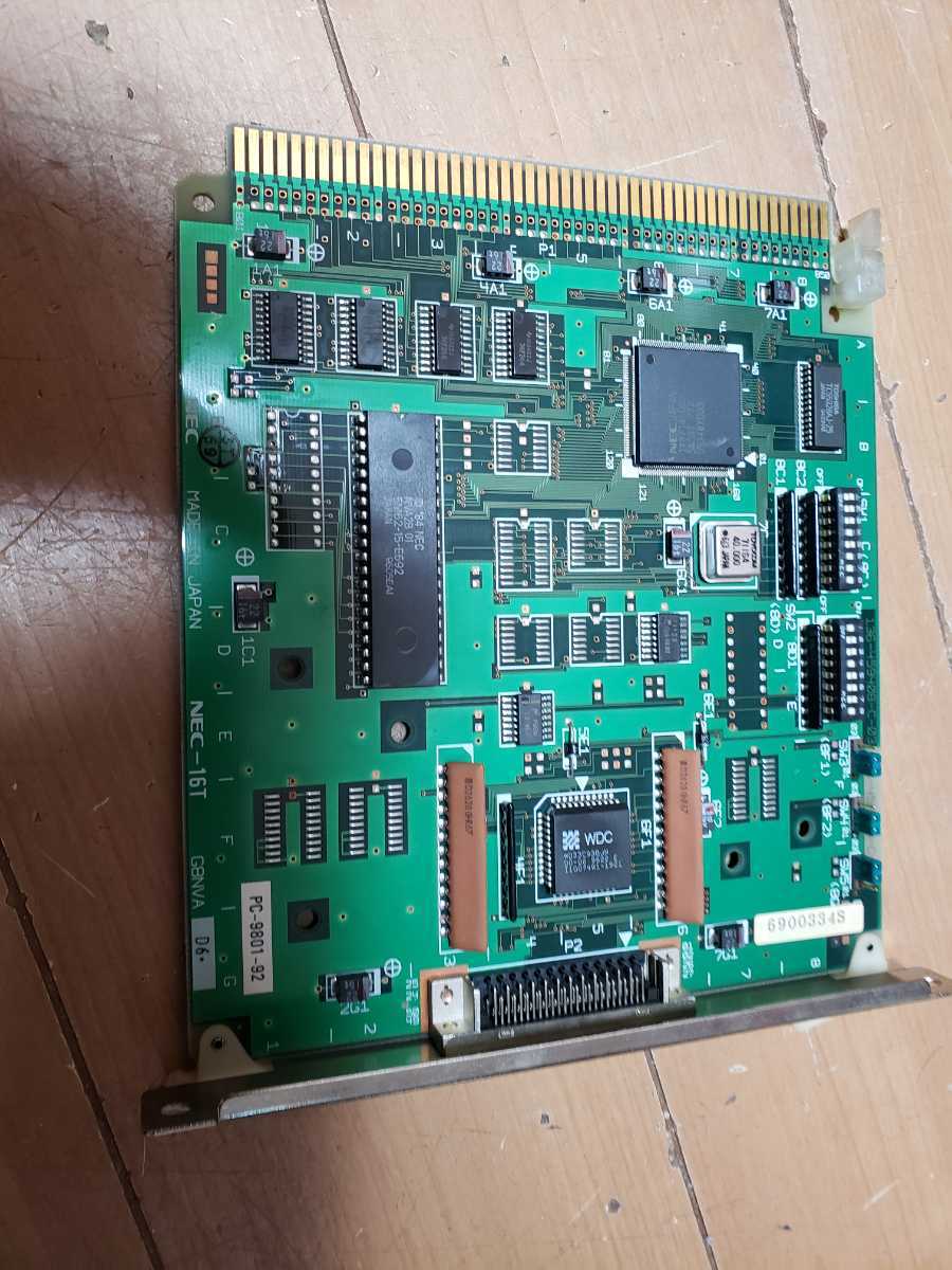 PC98 / SCSIボード / PC-9801-92 / NEC 未確認ジャンク(デスクトップ)｜売買されたオークション情報、yahooの商品情報をアーカイブ公開 - オークファン ...
