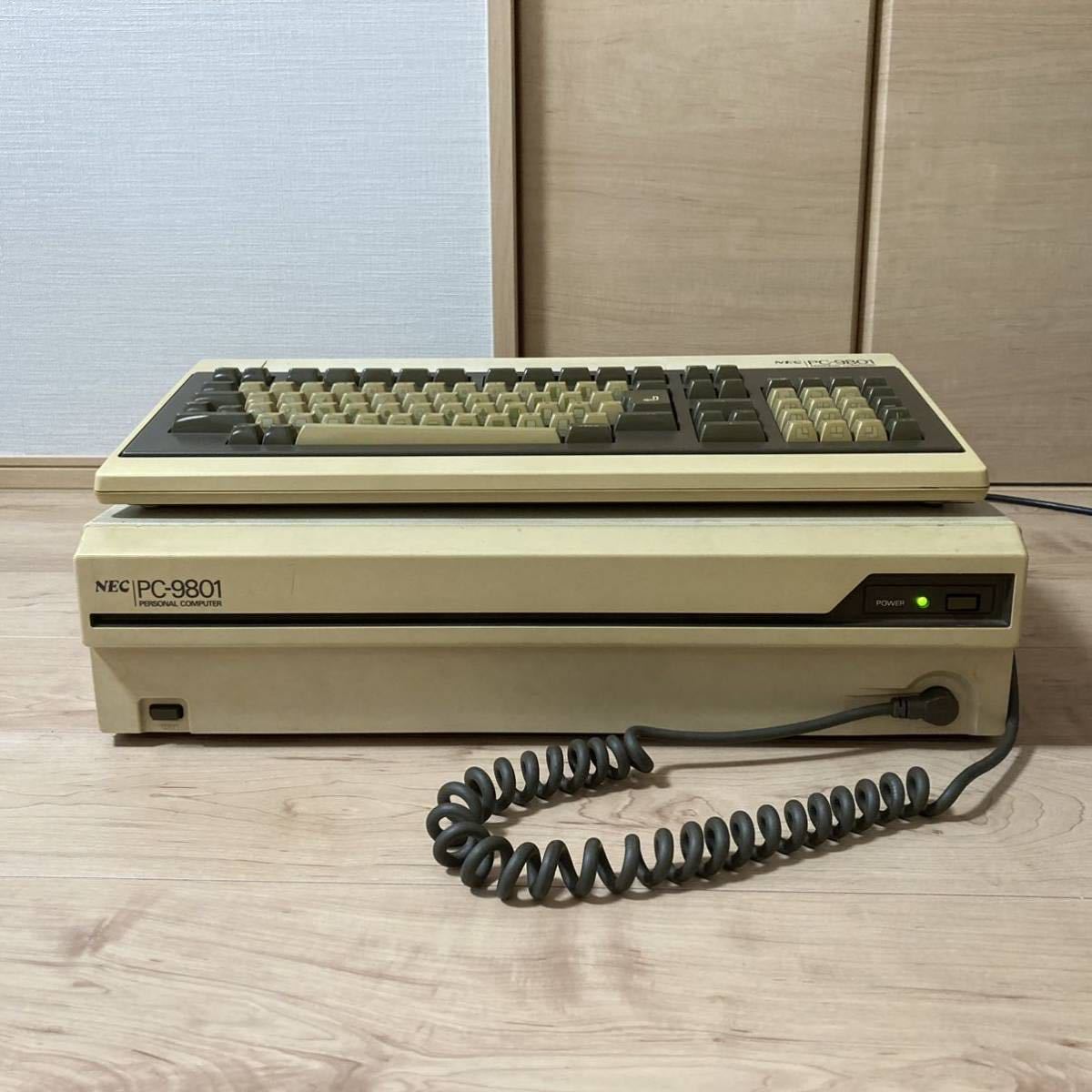 NEC PC9801 初代本体 通電確認済み キーボード付き ジャンク(デスクトップ)｜売買されたオークション情報、yahooの商品情報をアーカイブ公開 - オークファン（aucfan.com）