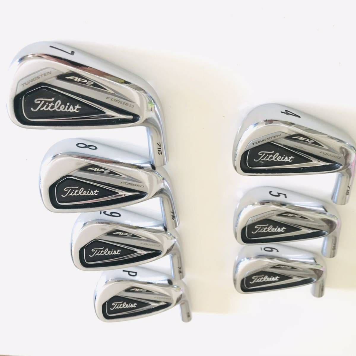 な7セット 名器 タイトリスト716 AP2 4-P ヘッドのみ 620 718 716 714 712 710 680 MB CB AP1検討の方も是非(タイトリスト)｜売買された ...