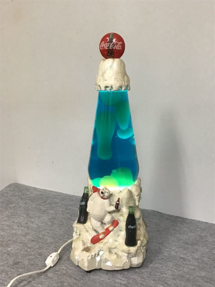 コカコーラ limited edition Boardin Bear Lava lamp 限定1018/10000 高さ約51cm(コカ・コーラ)｜売買されたオークション情報、yahooの商品 ...