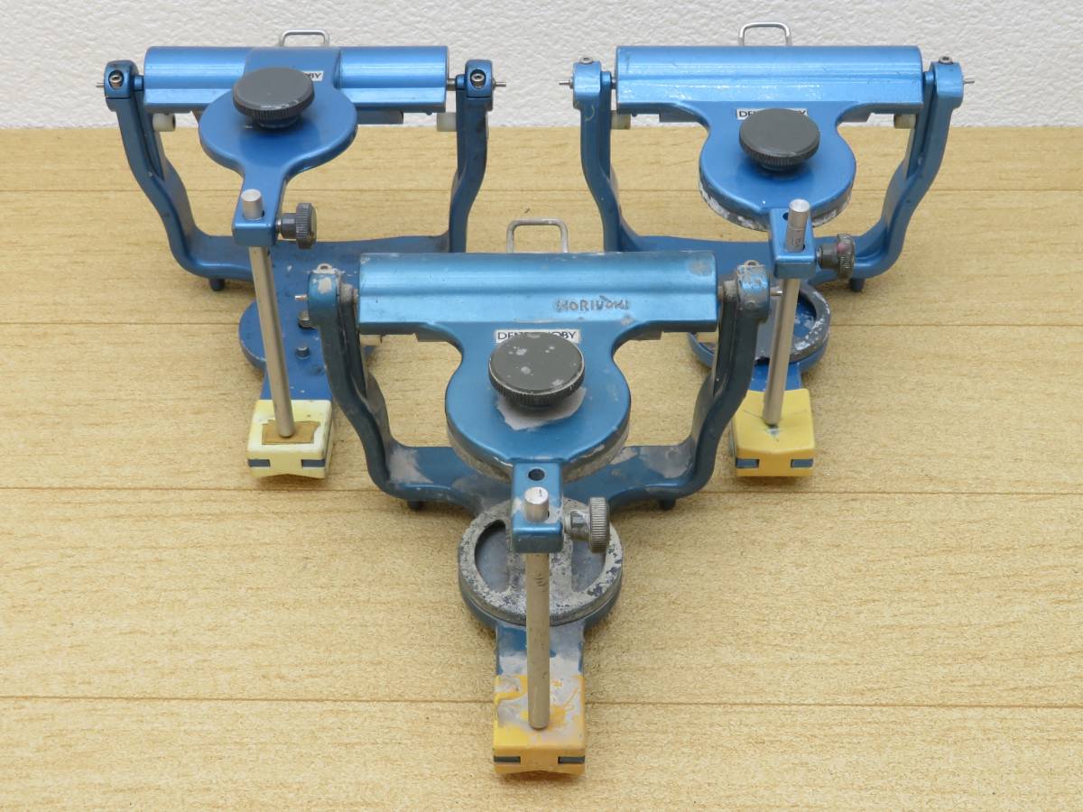 E321 シオダ デンタルホビー咬合器 平均値咬合器 3台セット 歯科技工(その他)｜売買されたオークション情報、yahooの商品情報をアーカイブ公開 - オークファン（aucfan.com）